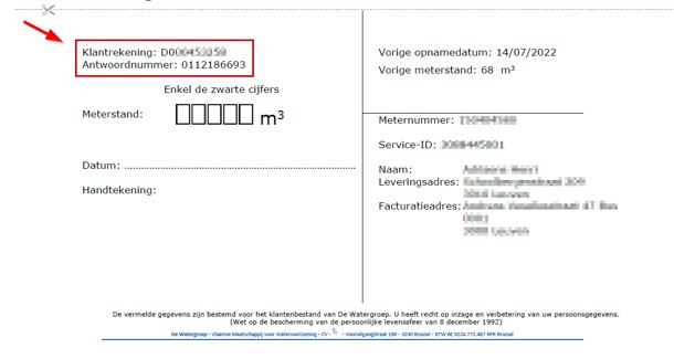 Meterstand | De Watergroep | De Watergroep